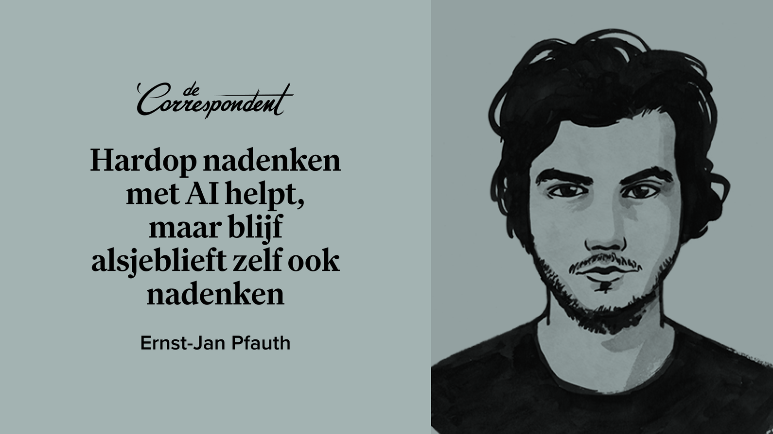 Hardop nadenken met AI helpt, maar blijf alsjeblieft zelf ook nadenken ...