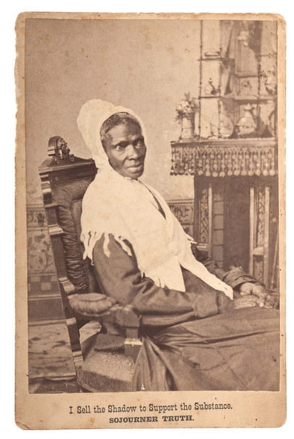 Sojourner Truth is een icoon in de VS. Zoveel eer verdient ze hier ook ...